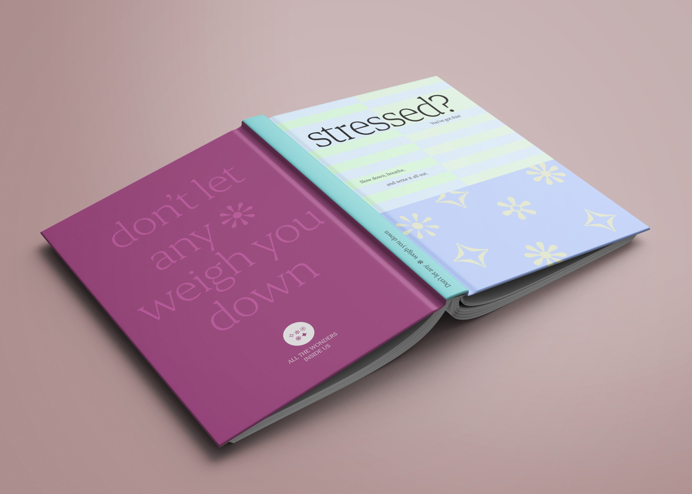 Soothing Anxiety Journal To Decrease Stress And Cultivate Positive Mindset