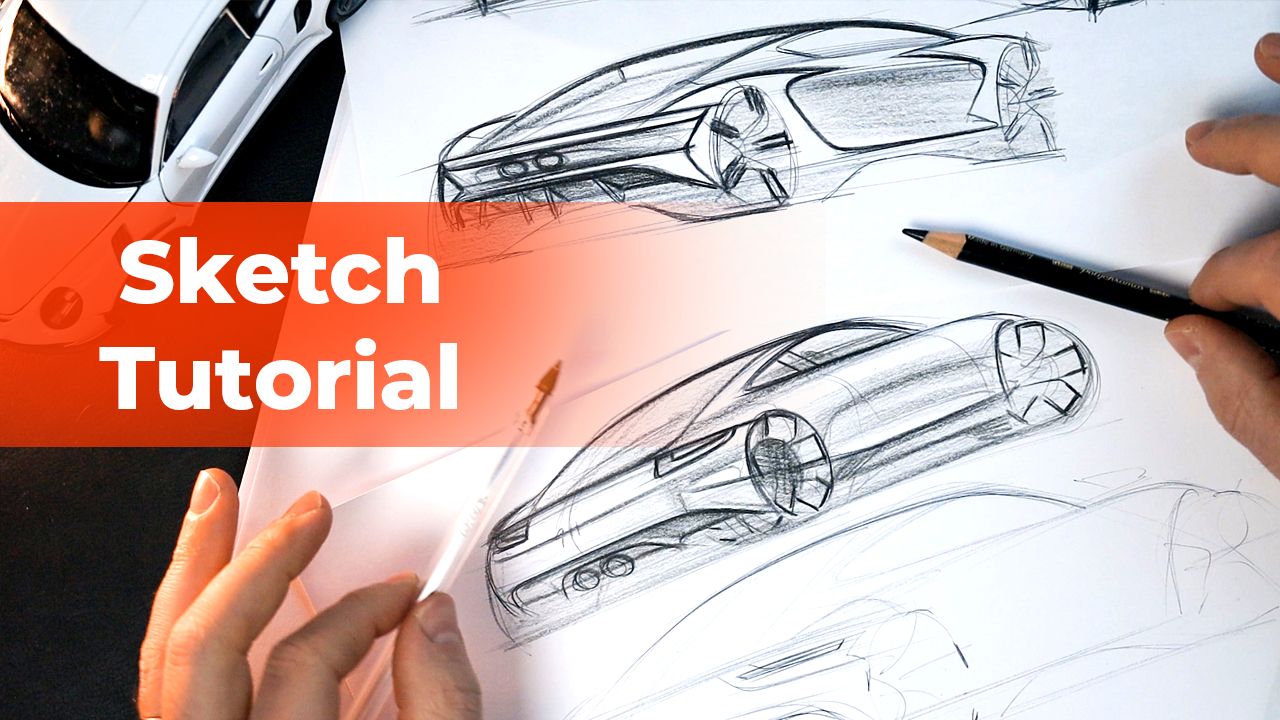 NEW Sketching Tutorial Here! - of course car design :) - Berk Kaplan