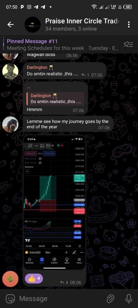 Praise Banks forex Mentorship