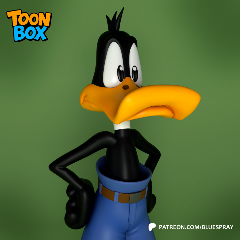 Daffy Duck Mall Pants - BlueSpray3D Models