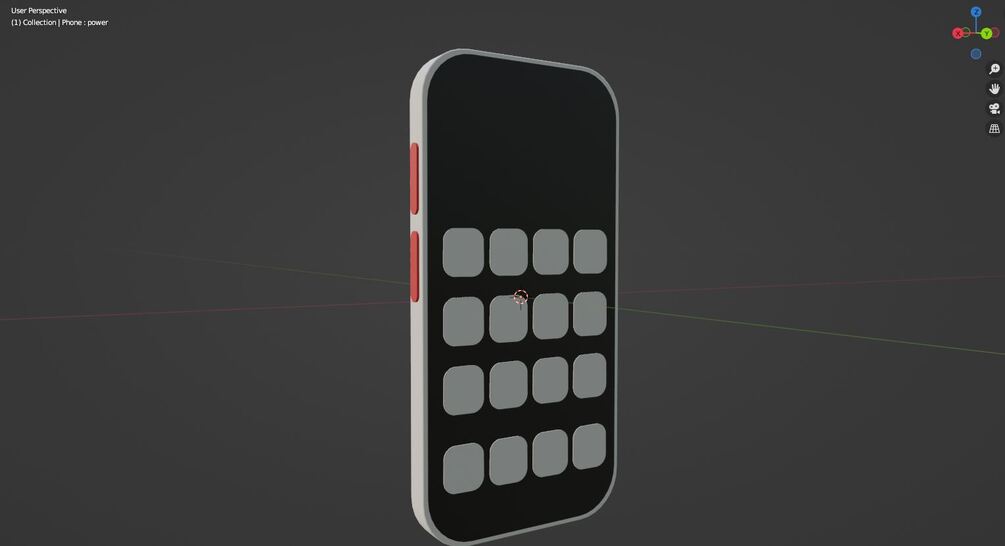 Phone asset (.blend and Fbx)