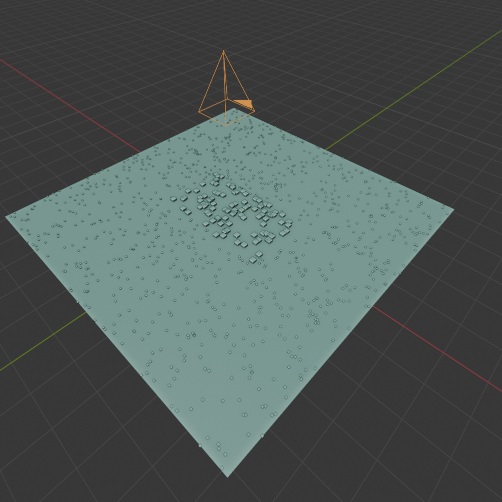 Camera Culling Geo Nodes Setup