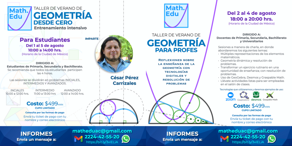 Geometría Bundle (Taller de Geometría para Estudiantes y para Docentes)