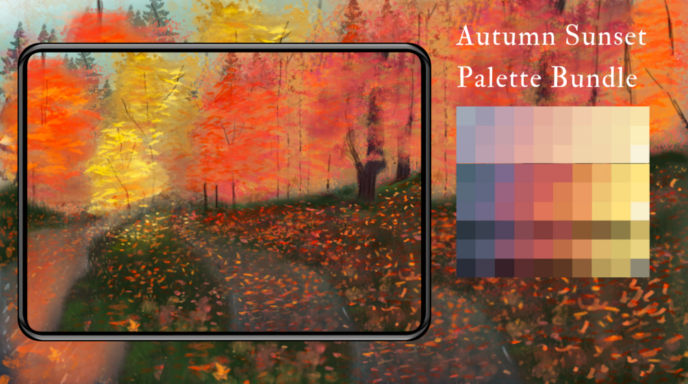 Autumn Sunset Palette - Bundle