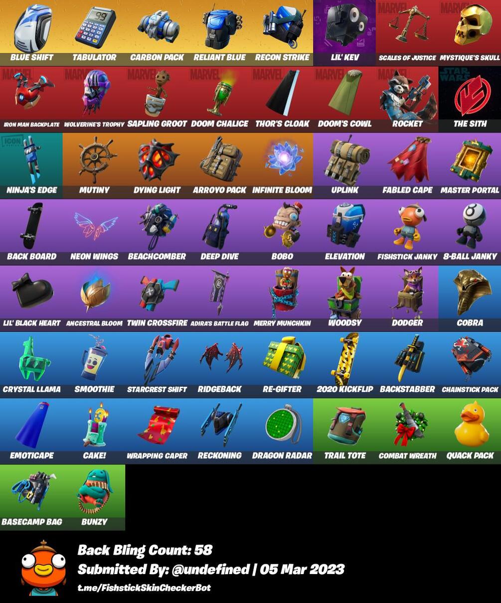 Fortinte PVP-Marshmello, 37 Skins, PSN Linkable, Ninja, Blue Team ...