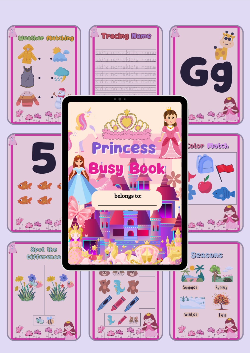(PHP 100) 4 KIDDIE BUSY BOOKS | Kreates digitals