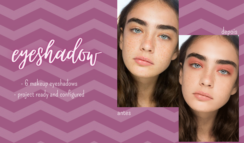 PACK 6 MAKEUP SHADOWS - SPARK AR