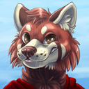 Winterpaw Canine Latex Drone Hood (VRChat, Resonite, ChilloutVR)