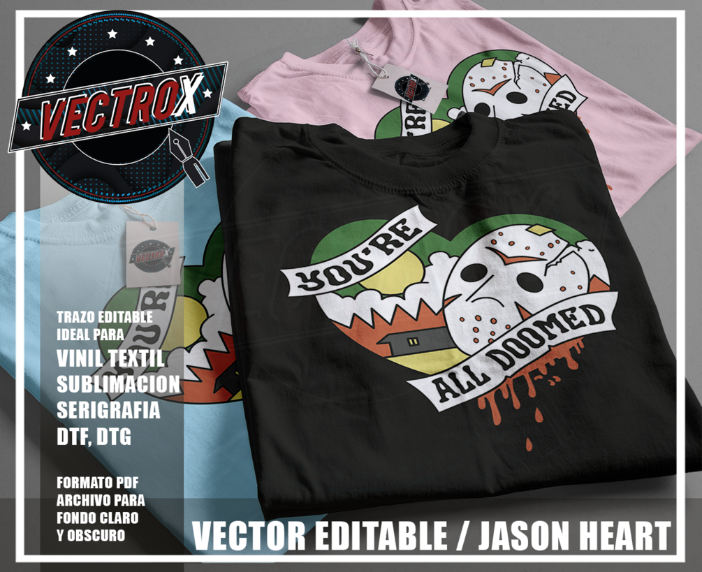 Vector Editable - Jason Heart