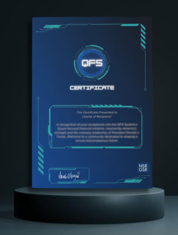 QFS Certificate