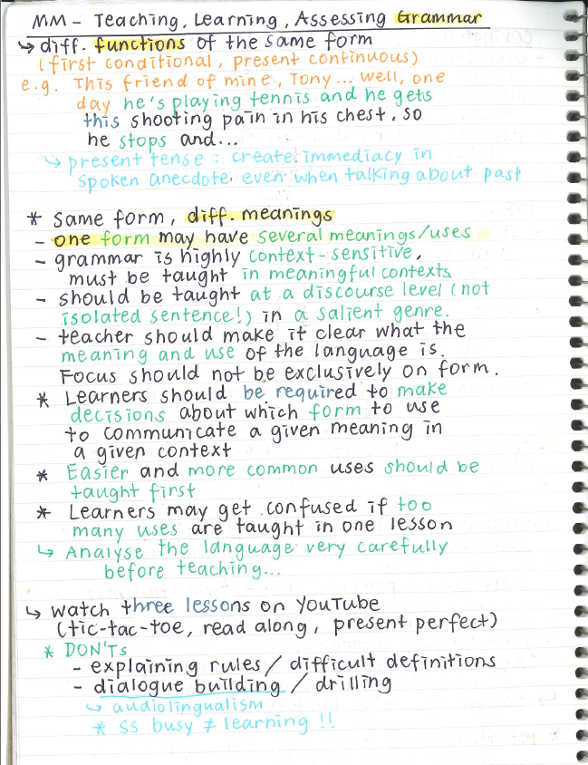 HKU PGDE (English Primary) Notes 筆記