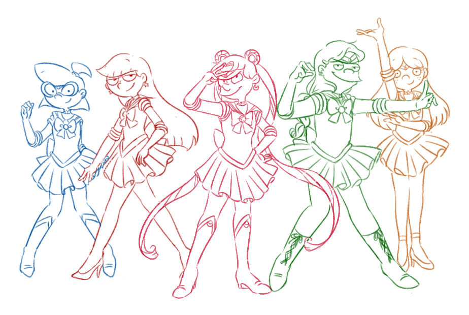 SAILOR HELGA: A Hey Arnold! and Sailor Moon Story