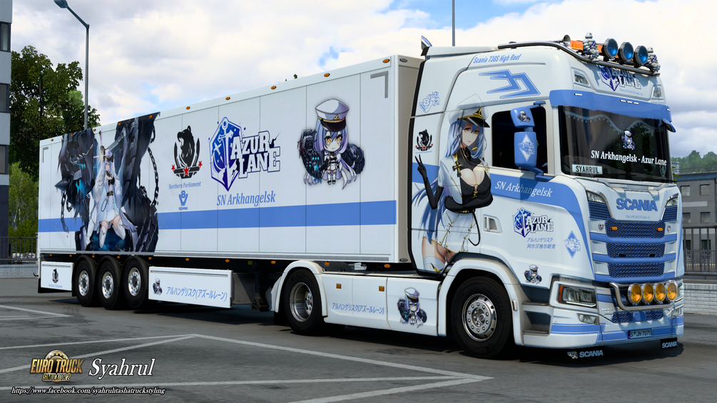 [ETS2] SN Arkhangelsk - Azur Lane [Combo Skinpack]