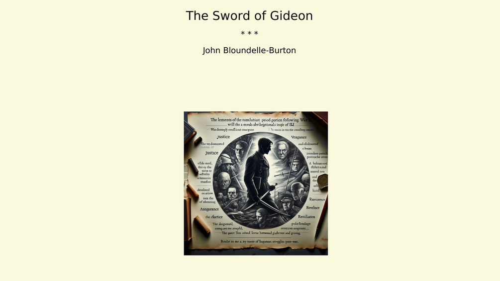 The Sword of Gideon