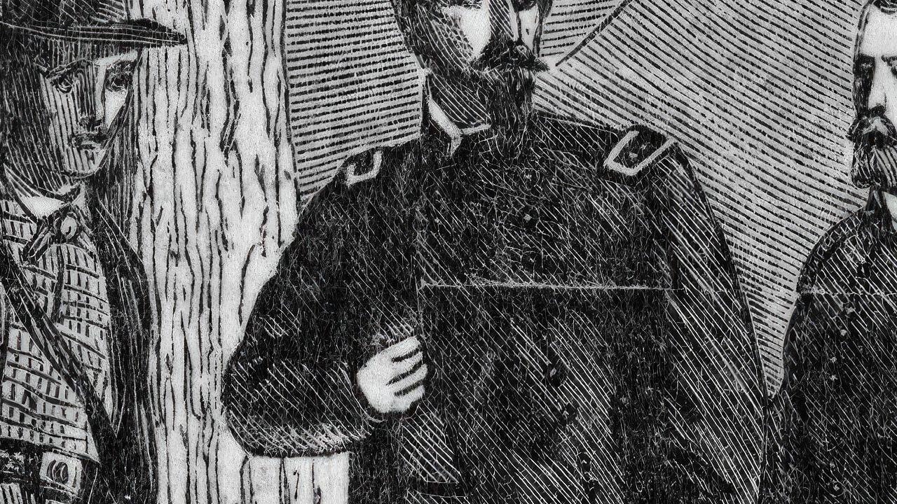 Army of the Potomac-General Hancock and staff - photographed by Brady ...