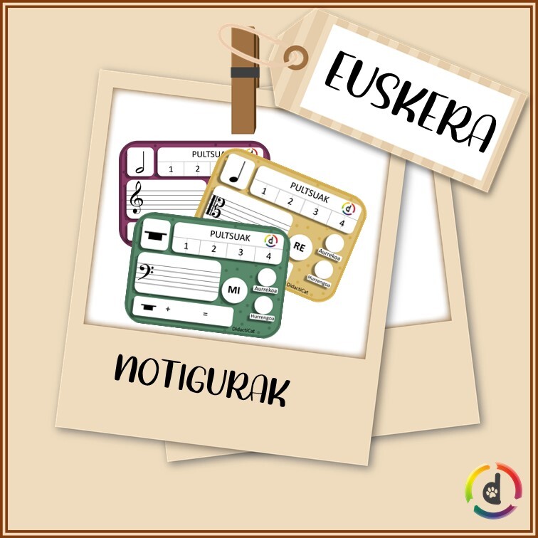 Notiguras - Fichas musicales (EUSKERA)