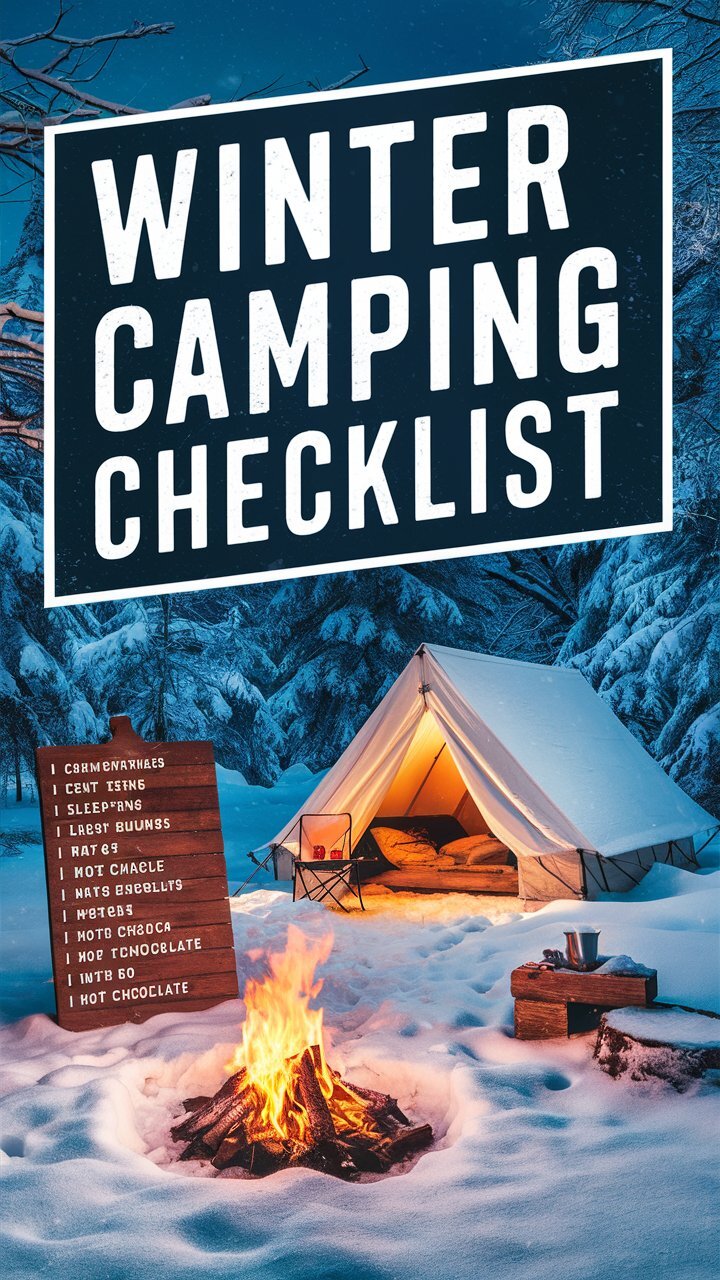 Winter Camping Checklist
