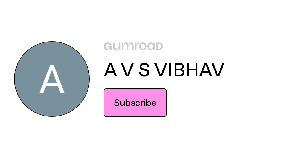 A V S VIBHAV