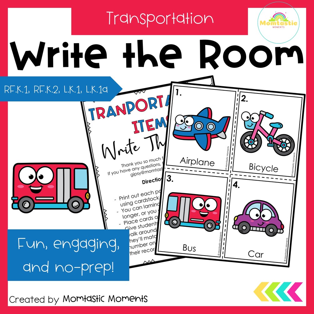 Transportation Write The Room
