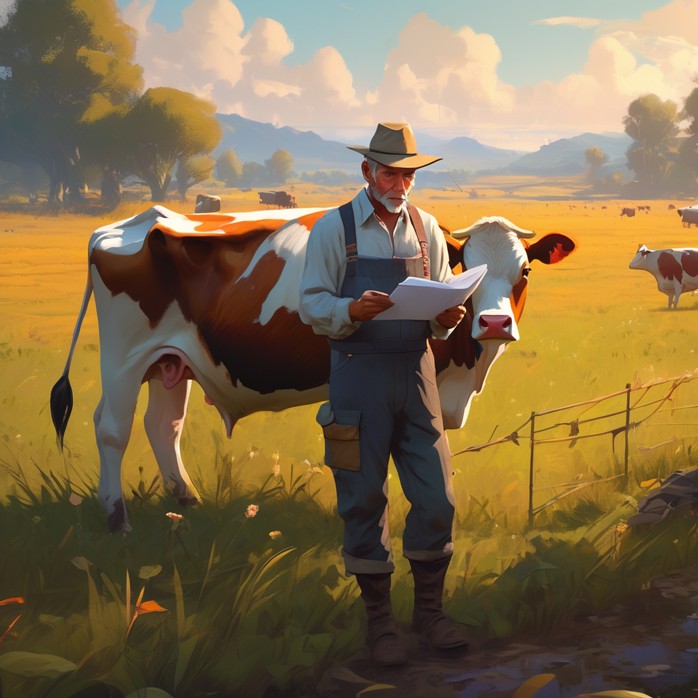 Moo-tiny in the Barnyard: The Typing Cows Strike Back- Book story for kids