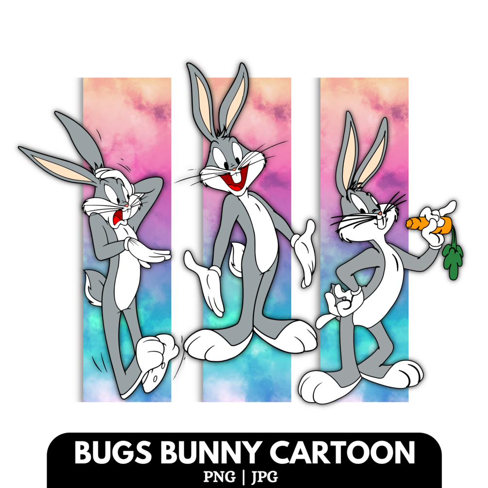Bugs Bunny T-shirt Design, Cartoon T-shirt Design, Cartoon Bunny, Funny ...