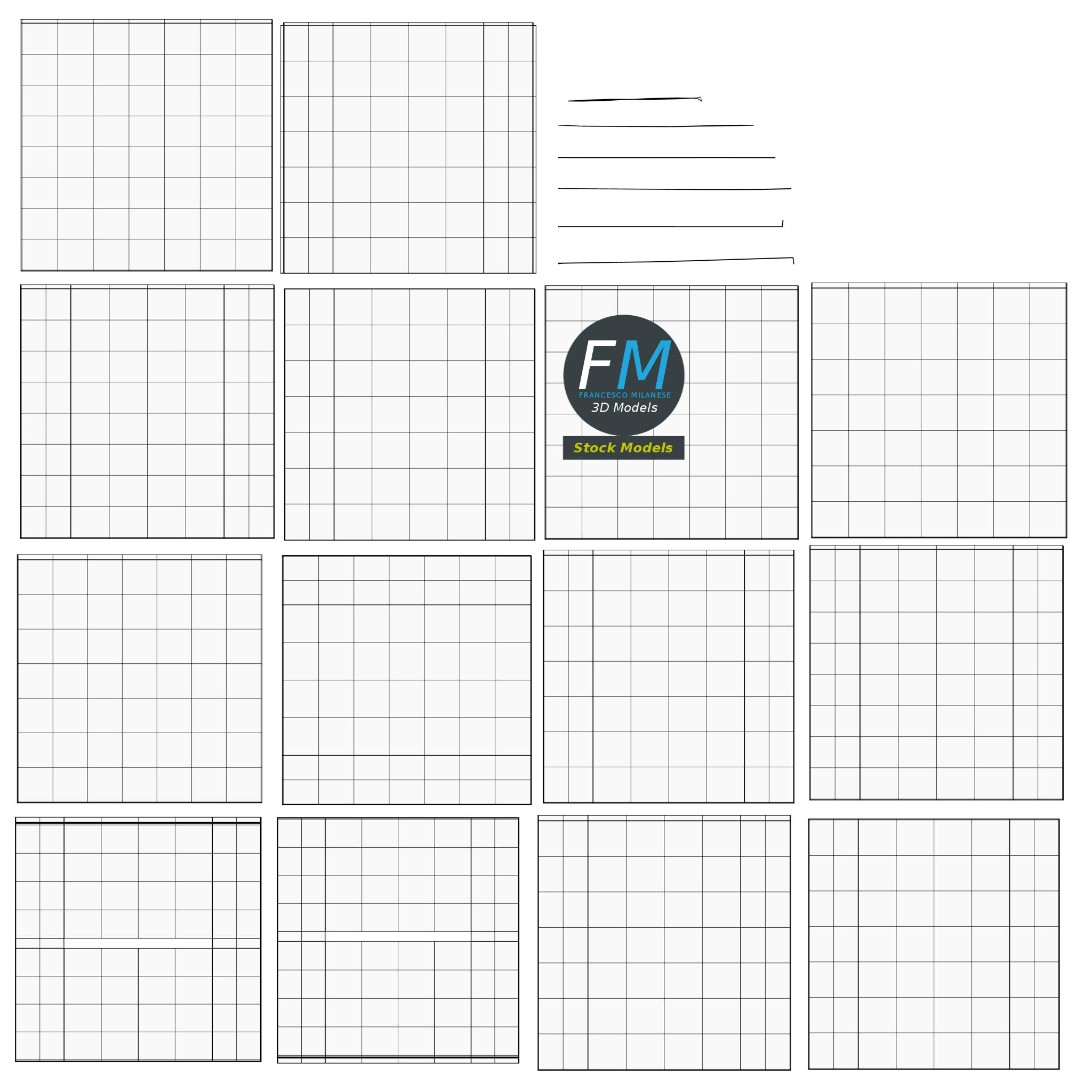 3D MODEL - Ballot boxes