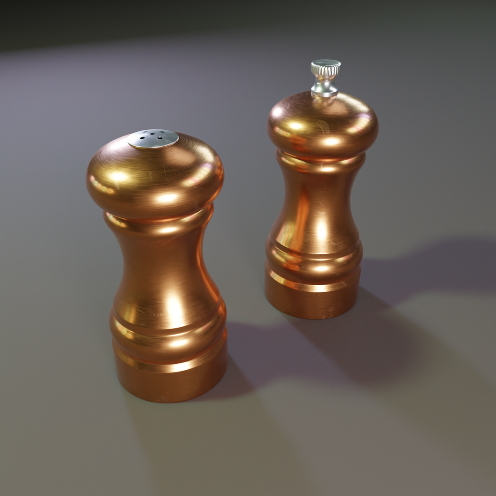 Salt and Pepper Shakers - Blender