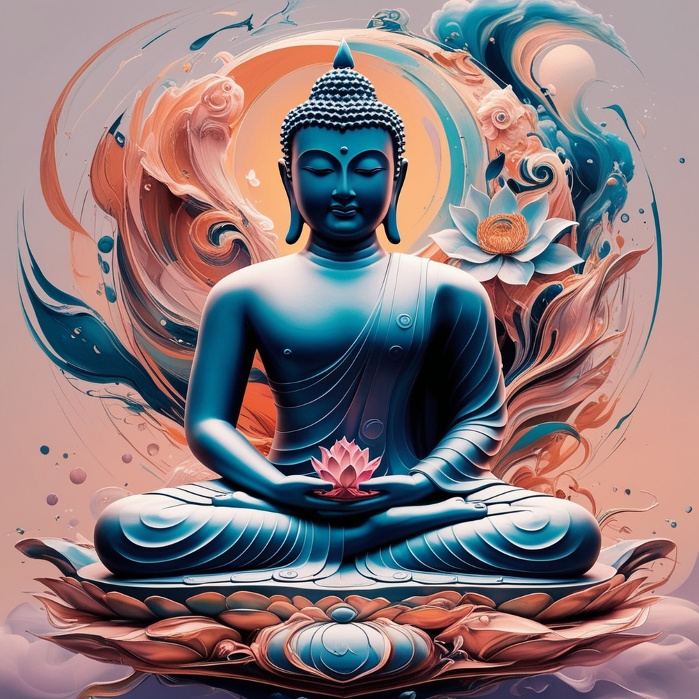 🎨 Divine Masterpieces: Abstract Expression Images of Gods 🌟 # ...