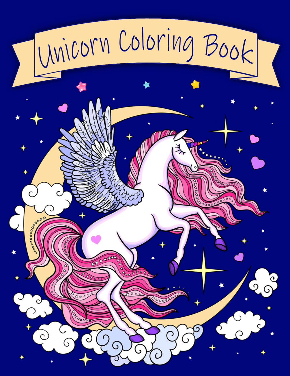 Magical Unicorn Coloring Book for Kids: My Magical World! Unicorns ...