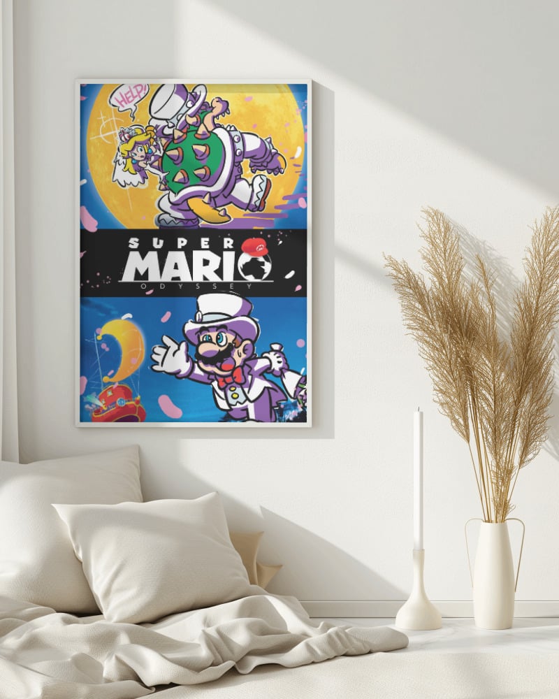 Super Mario A4 Printable Art Bundle: High-Quality Collection