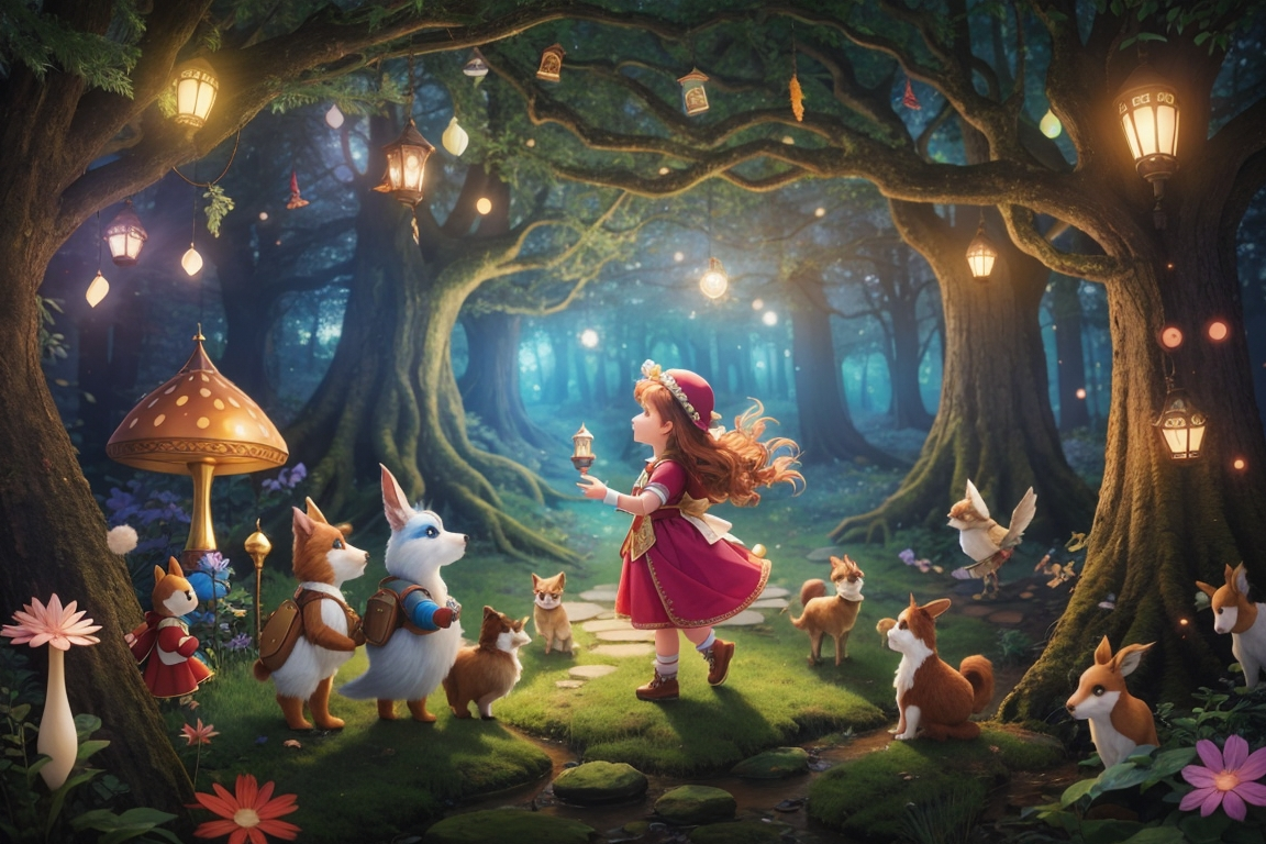 "The Enchanted Forest Adventure: A Tale of Whimsy and Friendship"