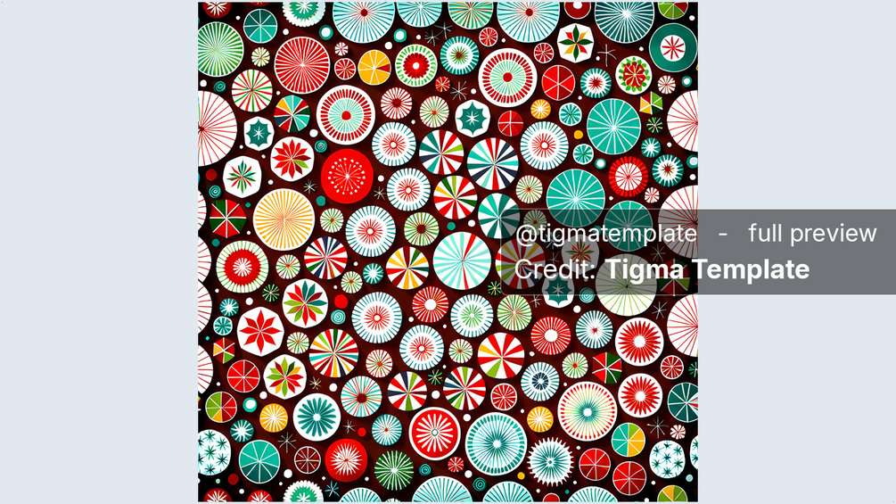Geometric Shapes and Designs in a Range of Colors