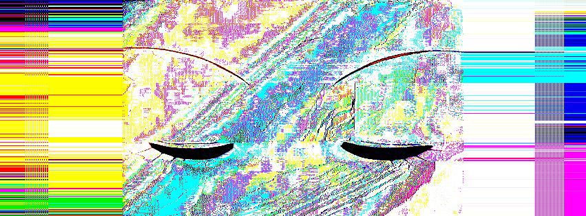 'Eyes' Glitch Art by Wesley Thorp