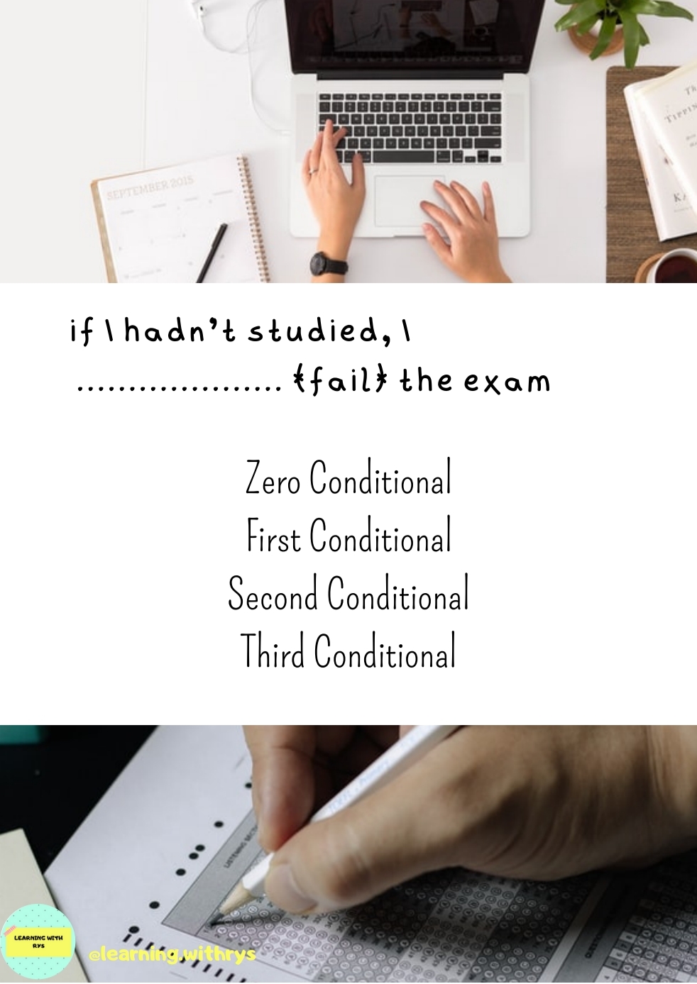 CONDITIONAL CARDS (zero, 1st, 2nd & 3rd)