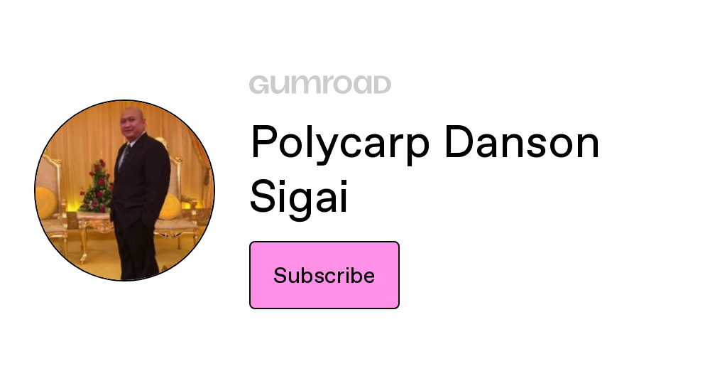 Polycarp Danson Sigai