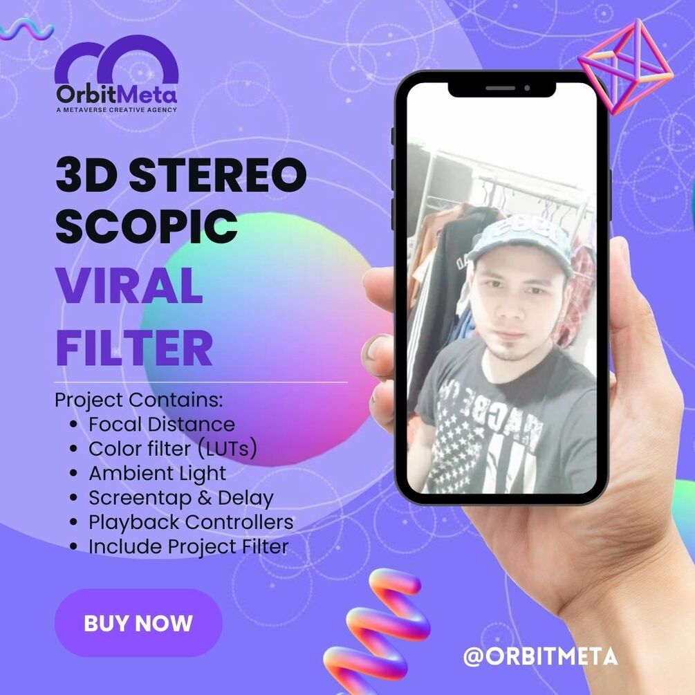 3D Stereocopic Filter Effect | Spark AR | Instagram Filters | Augmented ...