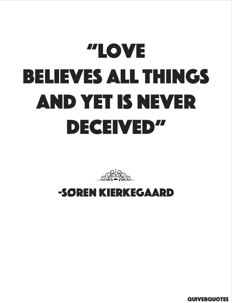 Soren Kierkegaard Printable Poster