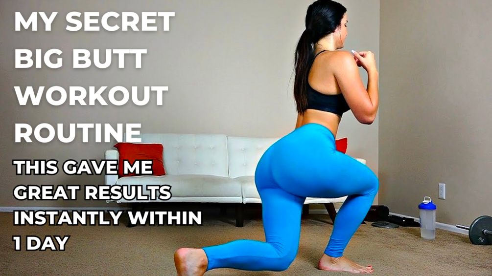 My Secret Big Butt Girls Workout Routine