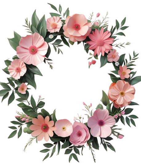 Flower Crown SVG - Bohemian Floral Wreath, Spring Flower Design ...