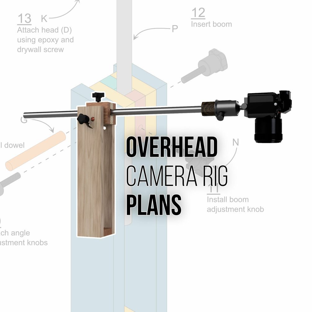 Ultimate Overhead Camera Rig - Free Plans!