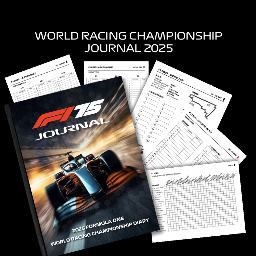 🏎️ F1 2025 Season Journal — Track Every Race Like a Pro