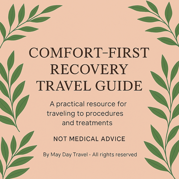 Comfort-First Recovery Travel Guide