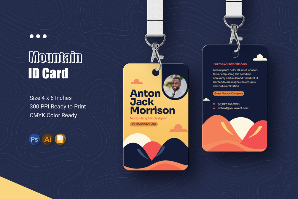 Mountain Motion ID Card