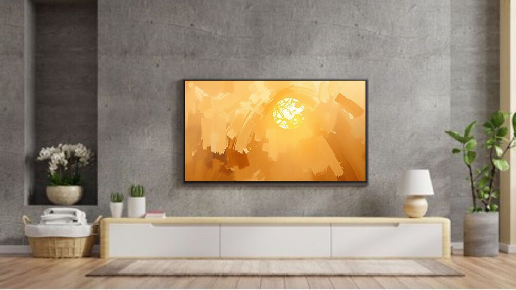 Golden Reverie Digital Wallpaper