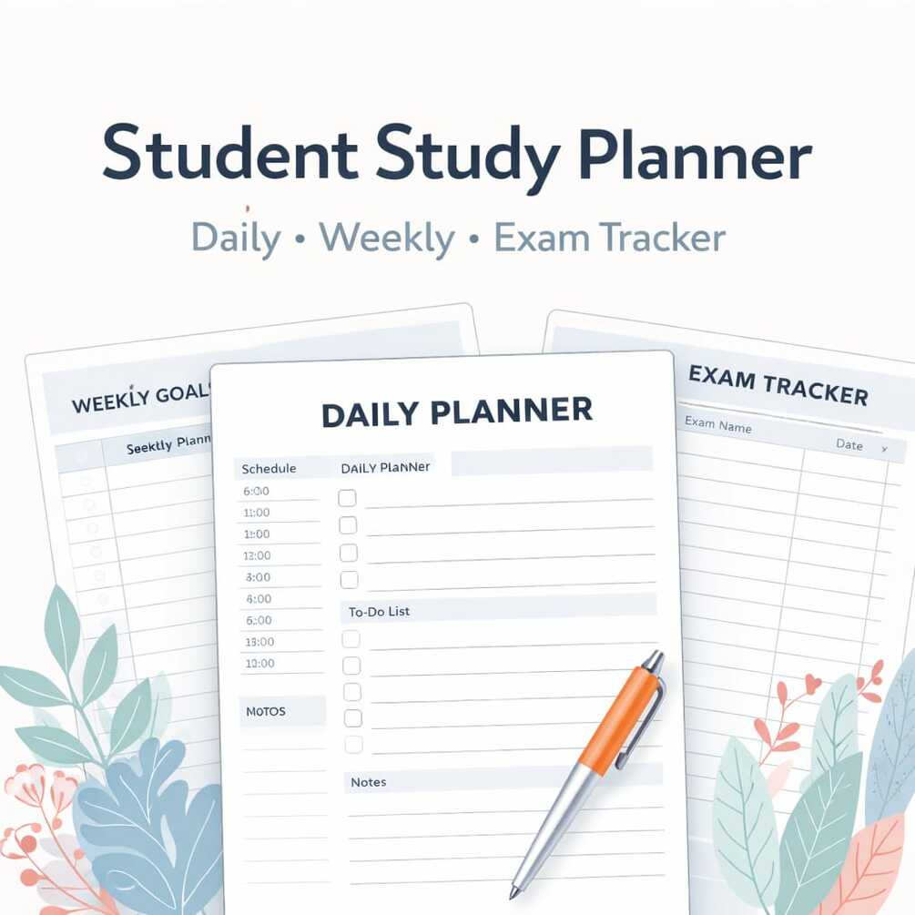 Ultimate Student Study Planner
