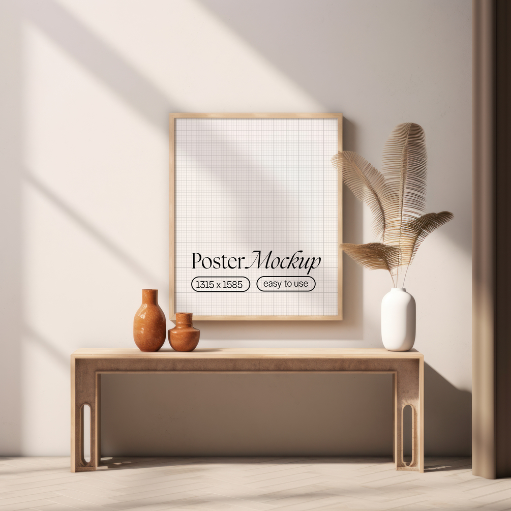 Aesthetic Poster Mockup / #509