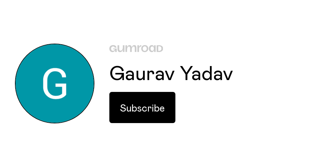 Gaurav Yadav