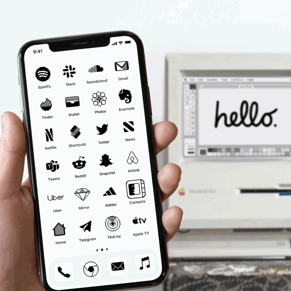 iOS (Old School) - now with over 140 retro icons - Ben Vessey