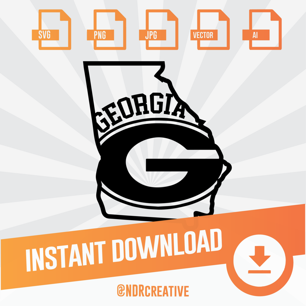 Georgia SVG cut File