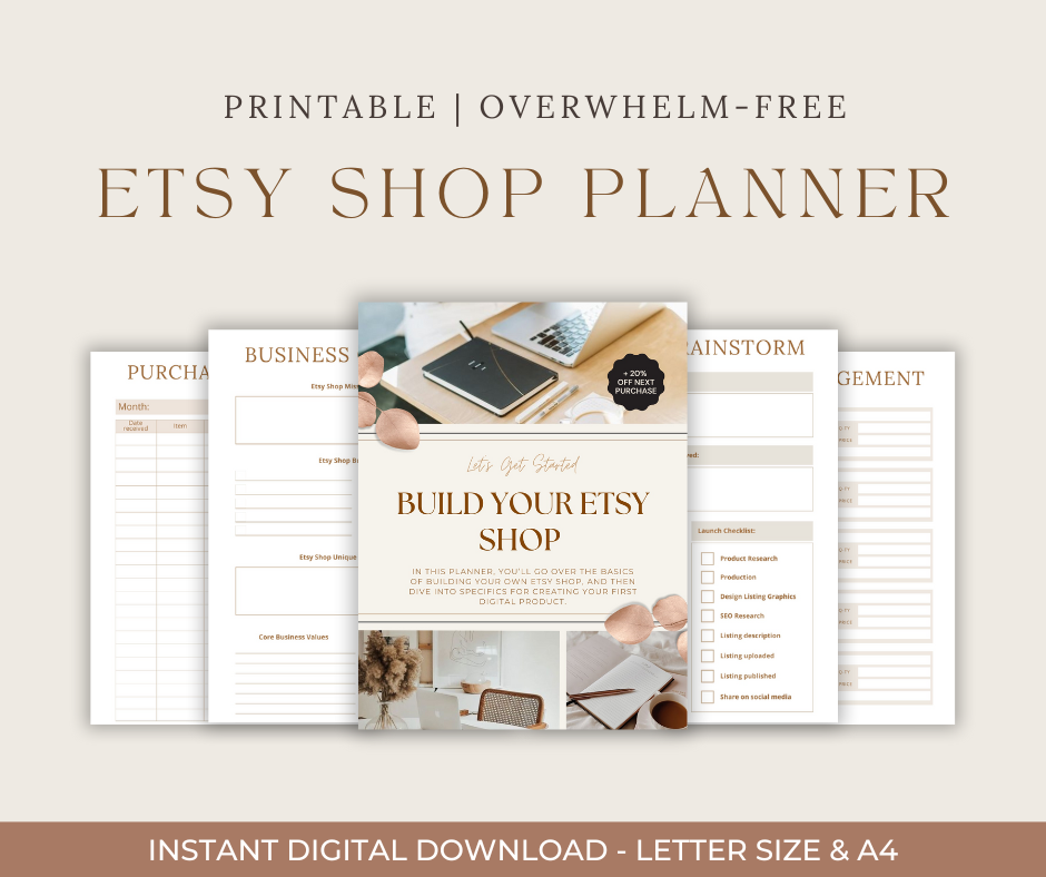 Ultimate Etsy Shop Planner